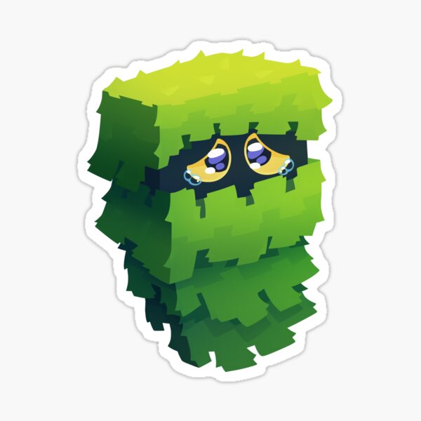 "Minecraft Glare " Sticker for Sale by 137Moon | Redbubble