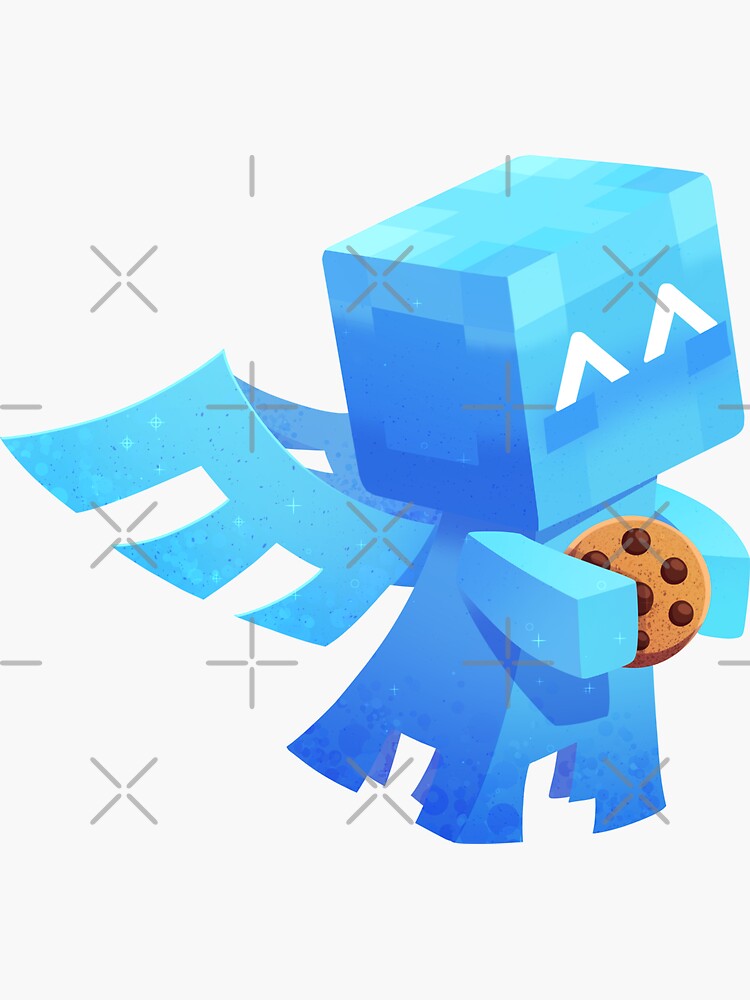 "Minecraft Allay" Sticker for Sale by 137Moon | Redbubble