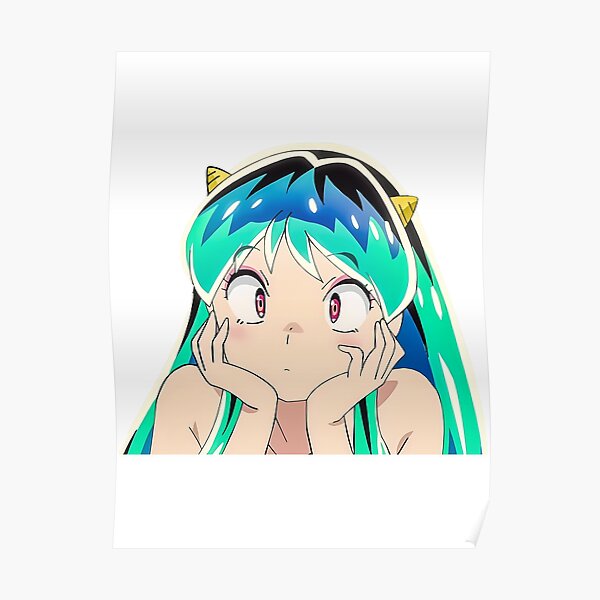 "Lum - Urusei Yatsura 2022 - ugly christmas" Poster for Sale by ...