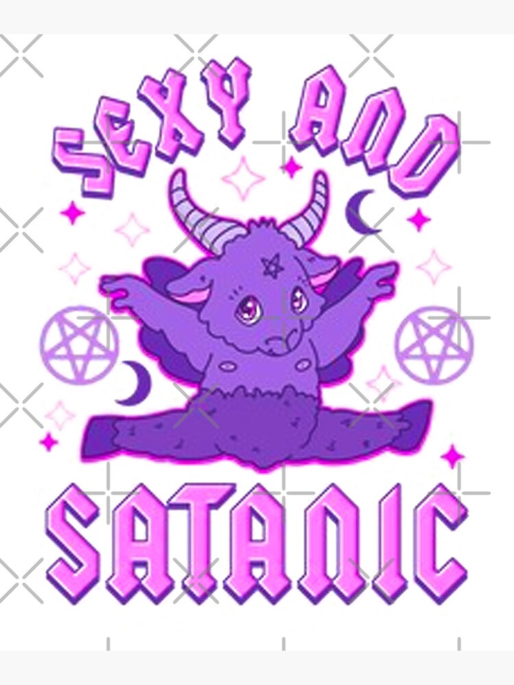 "SEXY AND SATANIC BAPHOMET" Poster for Sale by Beshine | Redbubble