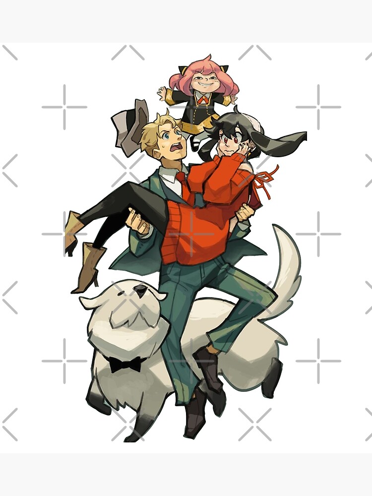 "Bond Forger and Yor Forger and Anya Forger - Spy x Family" Canvas ...