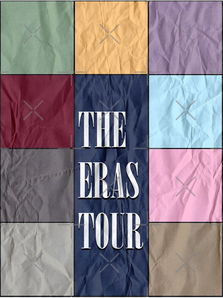 "The Eras Tour Paper Poster Edit" Sticker for Sale by sarascoprox ...
