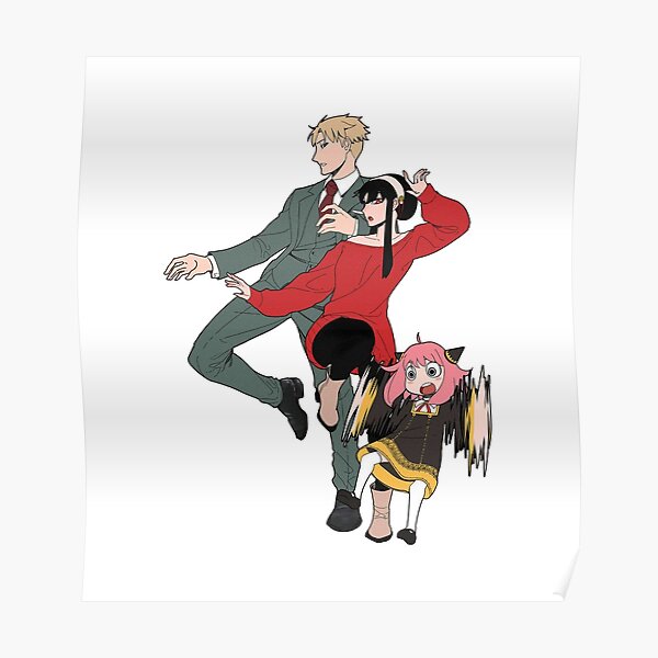 "Forger Family- Spy x Family" Poster for Sale by MoEl-Art | Redbubble
