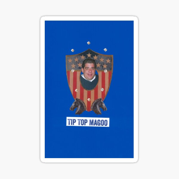 "Joey Coco Diaz Tip Top Magoo" Sticker for Sale by QueensQueens | Redbubble