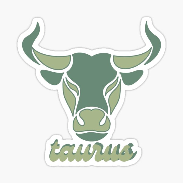 "Taurus" Sticker for Sale by taraelliott | Redbubble