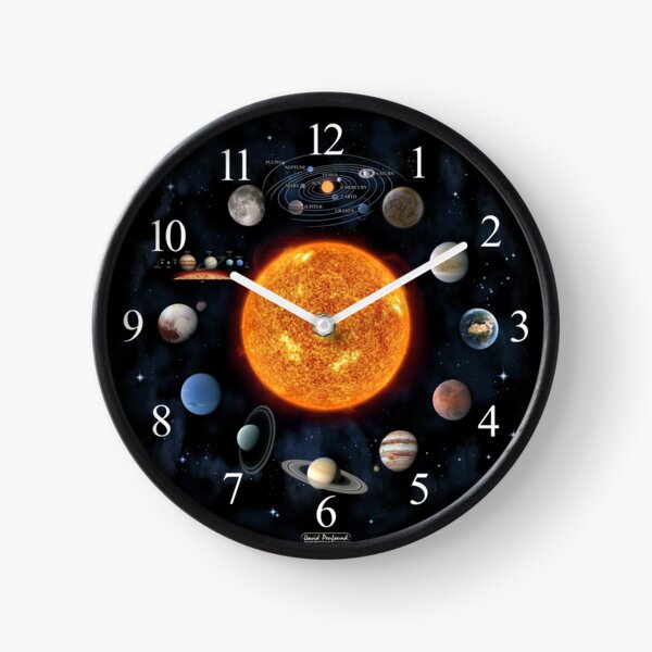 "Celestial Planisphere" Clock for Sale by DavidPenfound | Redbubble