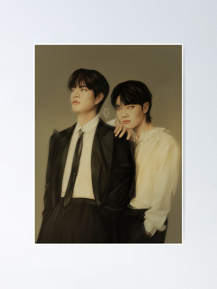 "Stray Kids - Seungmin IN Jeongin" Poster for Sale by CANSUAKND | Redbubble