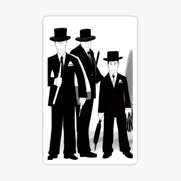 "Mafia" Sticker for Sale by ZvezdanArt | Redbubble