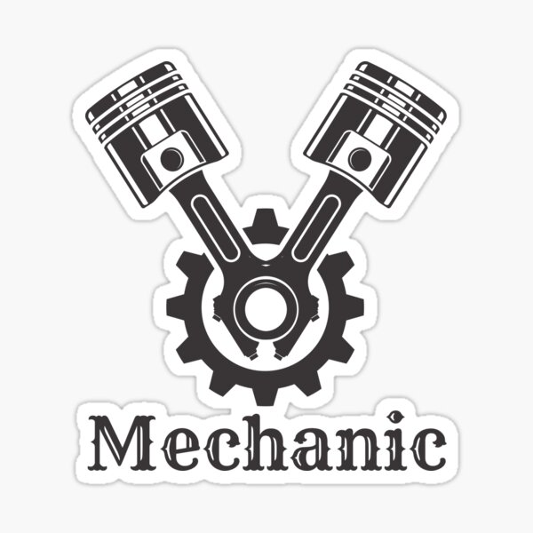 "Mechanic" Sticker for Sale by nacidon | Redbubble