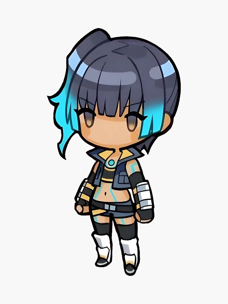 "Chibi Sena" Sticker for Sale by GildedVoss | Redbubble