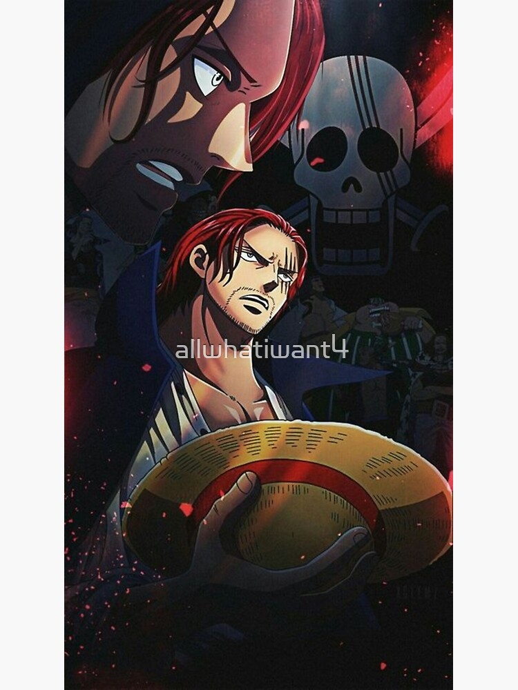 "SHANKS ONE PIECE / SHANKS RED HAIR / ONE PIECE" Art Print for Sale by ...