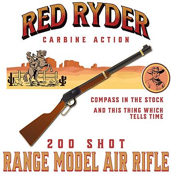 "A Christmas Story | Red Ryder BB Gun Funny Christmas Movie T-Shirt ...