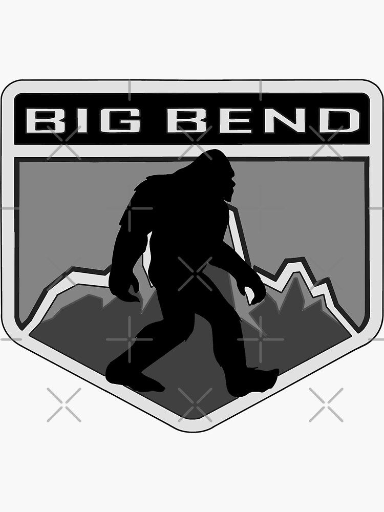 "Ford bronco big bend Sasquatch " Sticker for Sale by OKyak | Redbubble