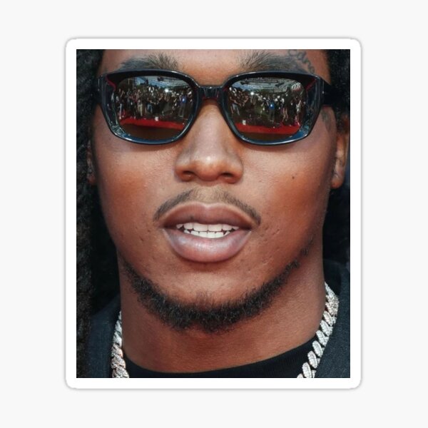 "Rip Migos Takeoff 2022" Sticker for Sale by OlatAtr | Redbubble