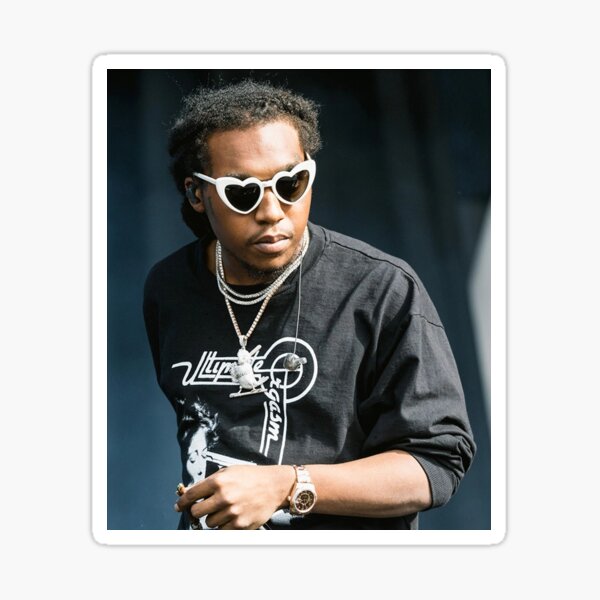 "Takeoff Migos, Takeoff 2022" Sticker for Sale by OlatAtr | Redbubble