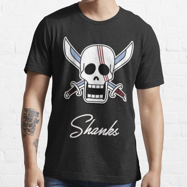 "SHANKS ONE PIECE / SHANKS RED HAIR / ONE PIECE / SHANKS FLAG" T-shirt ...