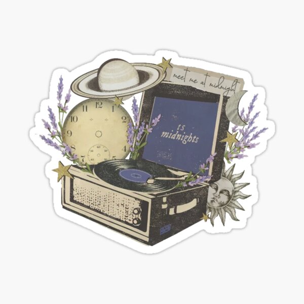 "midnights!" Sticker for Sale by theerastour | Redbubble