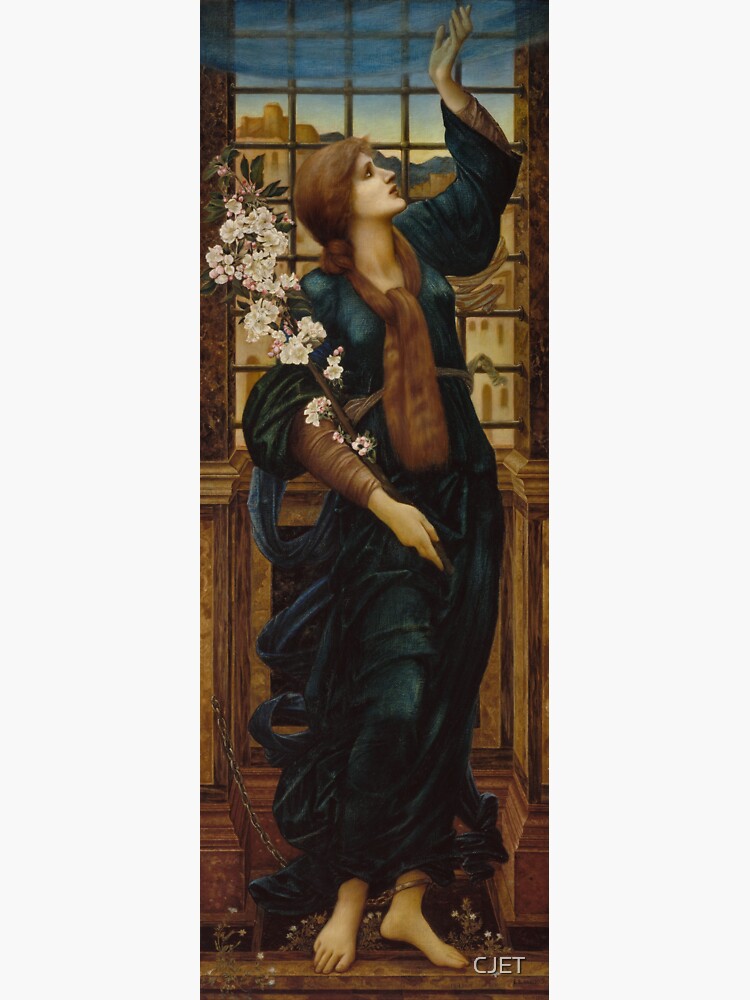 "Hope | Edward Burne-Jones | 1896 Pre-Raphaelite Art" Sticker for Sale ...