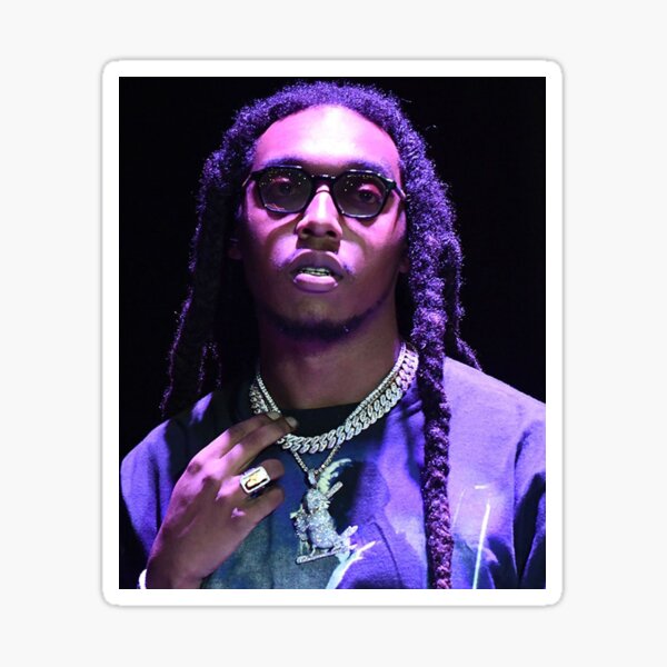 "Migos Takeoff 2022" Sticker for Sale by OlatAtr | Redbubble