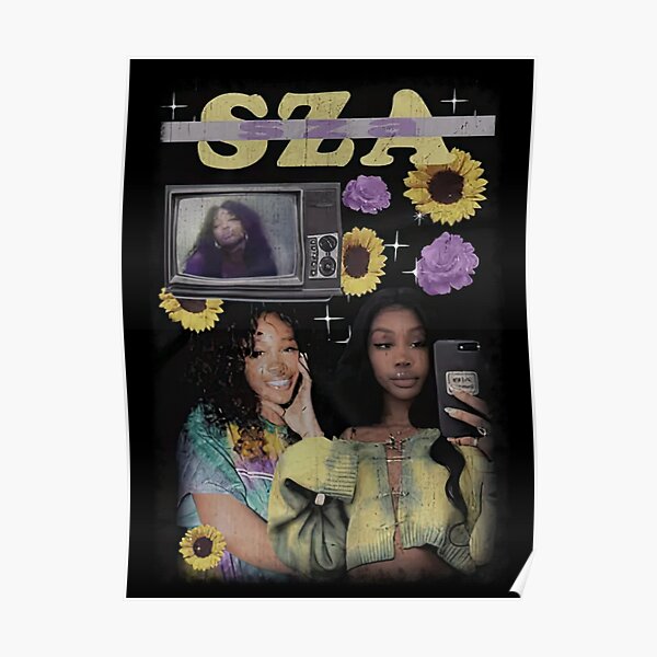 "sza flower" Poster for Sale by arguestabelx | Redbubble