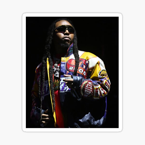 "Rip Takeoff, Migos Takeoff 2022" Sticker for Sale by OlatAtr | Redbubble