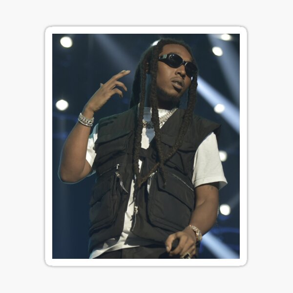 "Rip Takeoff, Migos Takeoff 2022" Sticker for Sale by OlatAtr | Redbubble