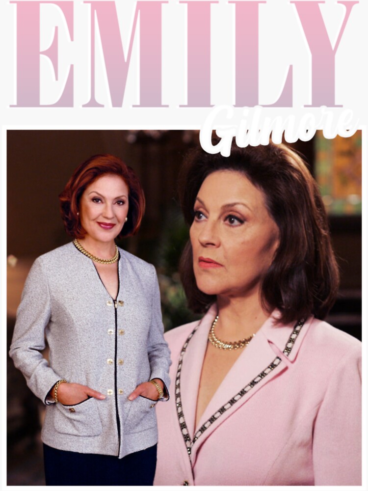 "Emily Gilmore Signature Vintage Retro Style " Sticker for Sale by ...