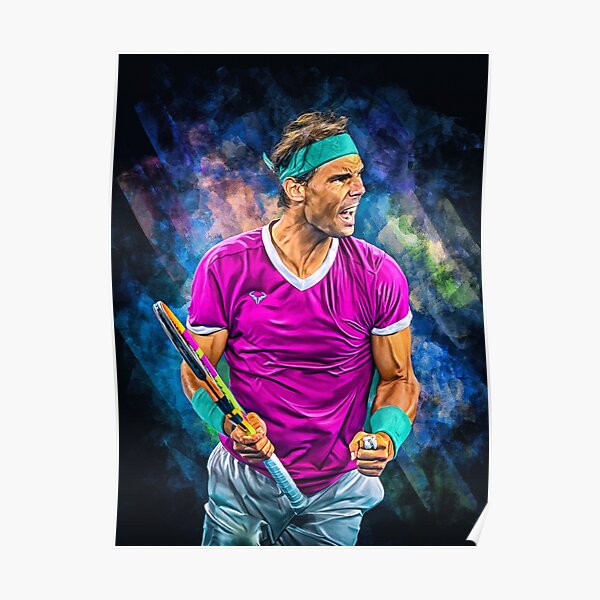 "Rafael Nadal come on roar gesture Australian open 2022. Digital ...