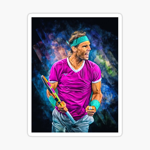 "Rafael Nadal come on roar gesture Australian open 2022. Digital ...