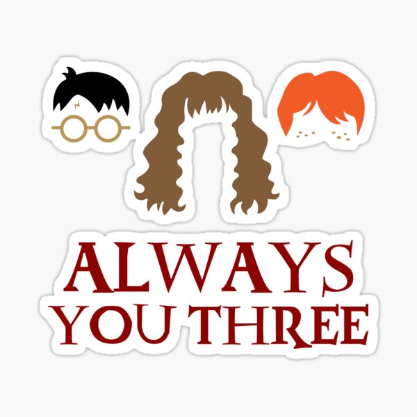 "Mattoa Art Minimalist Always You Three" Sticker for Sale by Carbonning ...