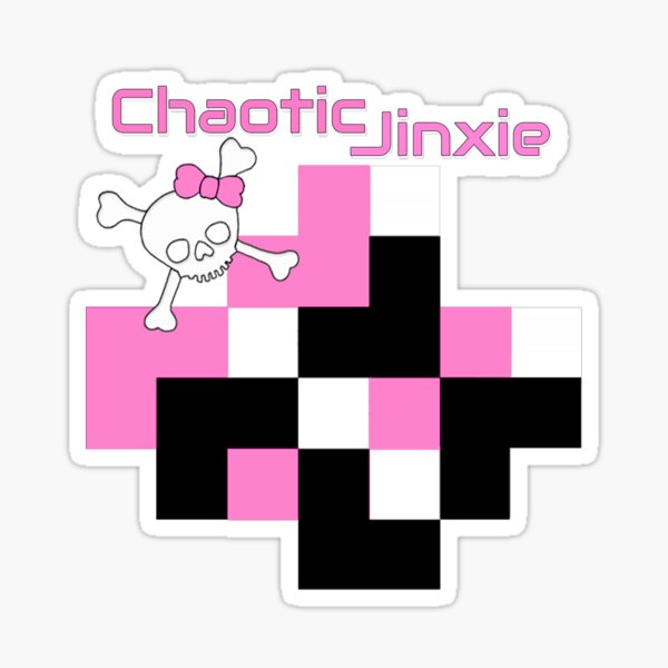 "Chaotic Logo " Sticker for Sale by JinxiesWorld | Redbubble