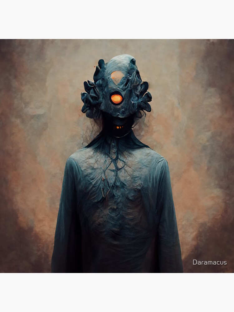 "One eye ghost " Sticker for Sale by Daramacus | Redbubble