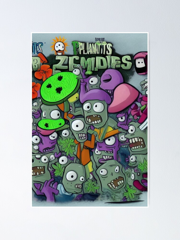 "Plants vs Zombies | Plants versus zombies" Poster by cutenevil | Redbubble