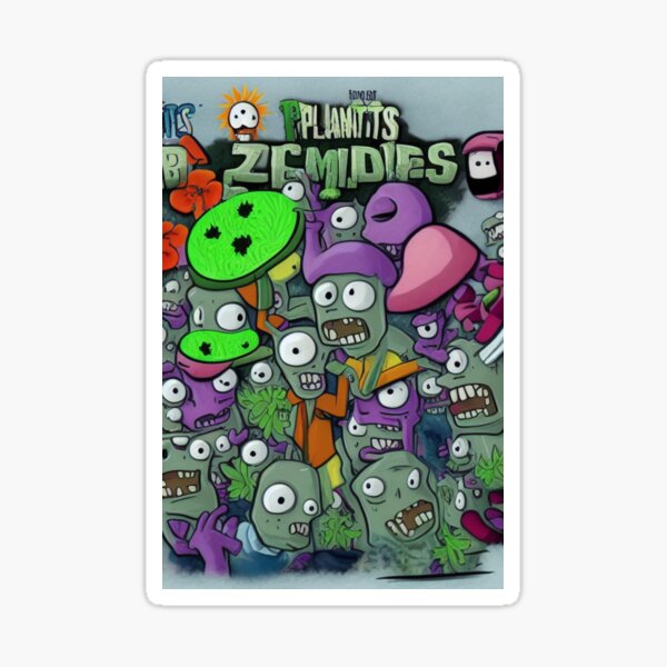 "Plants vs Zombies | Plants versus zombies" Sticker for Sale by ...