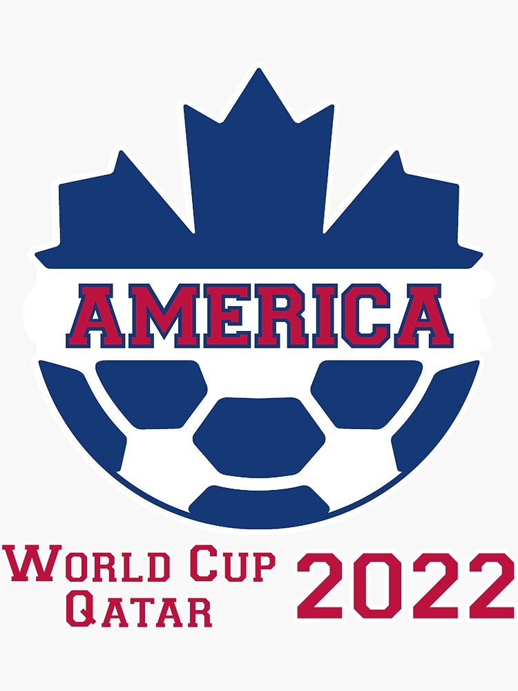 "World Cup 2022 Qatar Teams America" Sticker for Sale by Summer-Winter ...