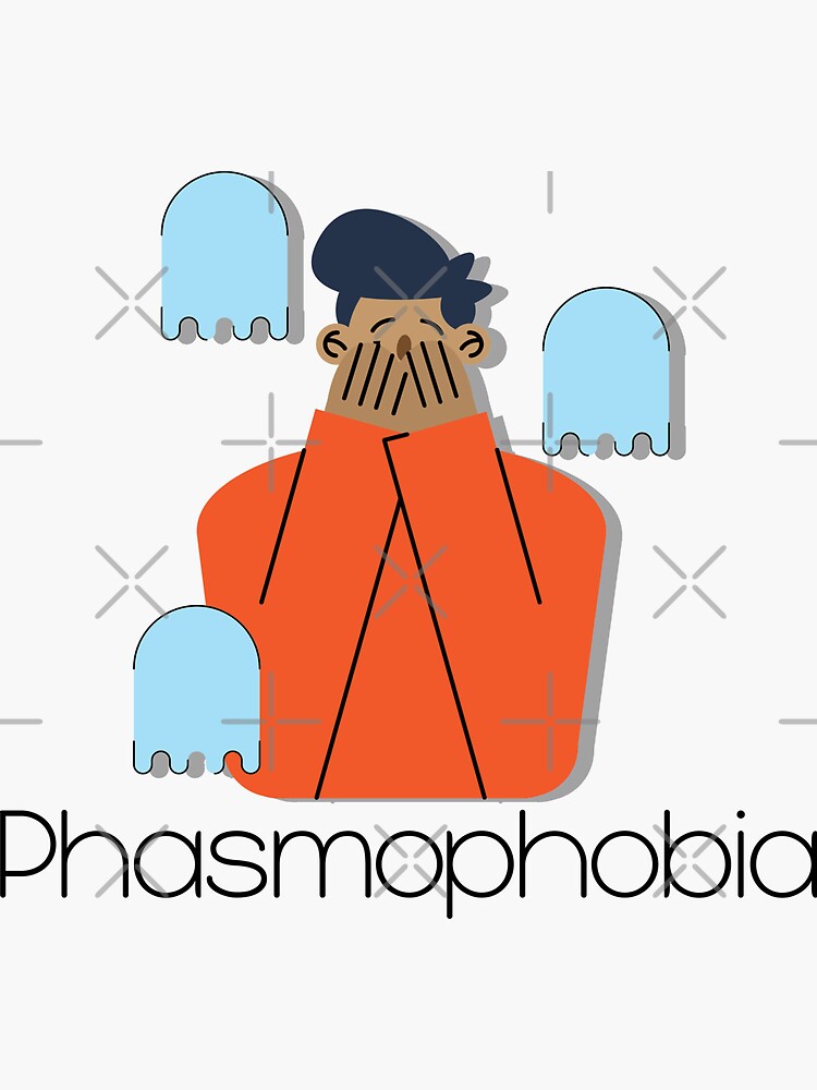 "Phasmophobia" Sticker for Sale by IslandDesignArt | Redbubble
