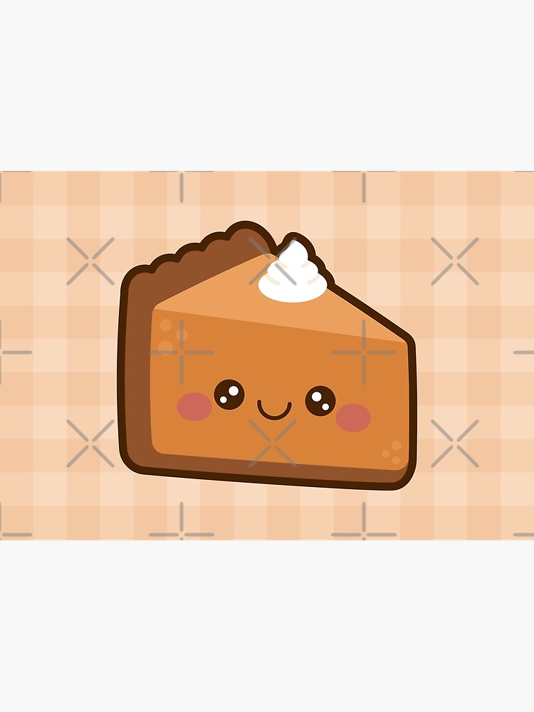 "Kawaii Pumpkin Pie Slice" Poster for Sale by MeggieNic | Redbubble