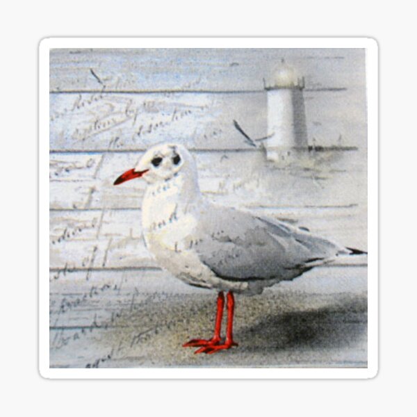 "White bird " Sticker for Sale by Nikolinka | Redbubble