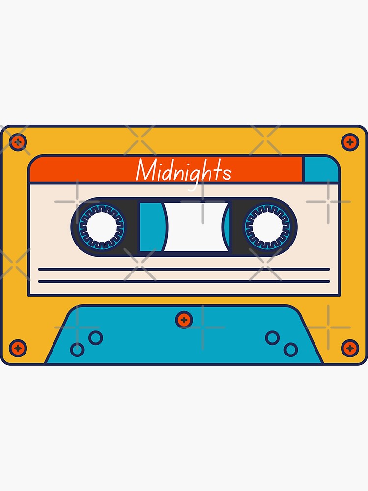"Midnights ts" Sticker for Sale by dzphro | Redbubble
