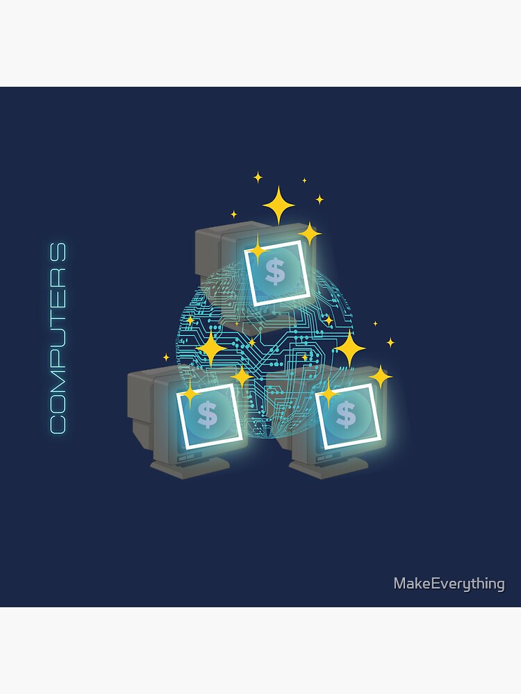 "Computers" Pin for Sale by MakeEverything | Redbubble