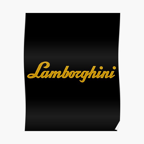 "gold name logo" Poster for Sale by RoxanaHodge | Redbubble