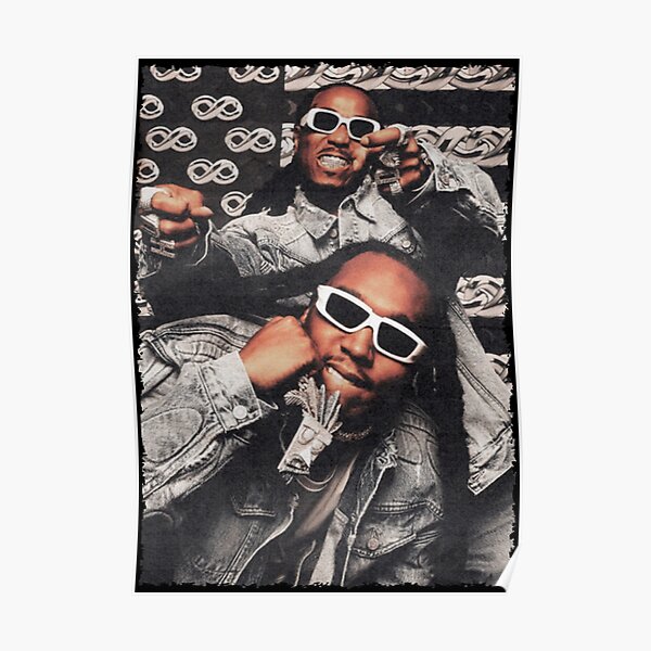 "TAKE OFF - RAPPER" Poster for Sale by ivuralpa | Redbubble