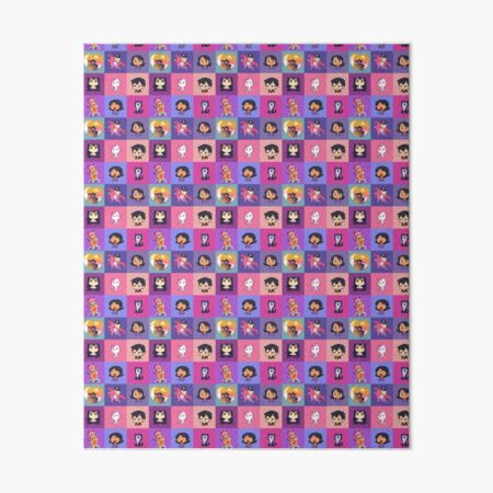 "Aphmau Collection Mosaik Aaron" Art Board Print for Sale by ...