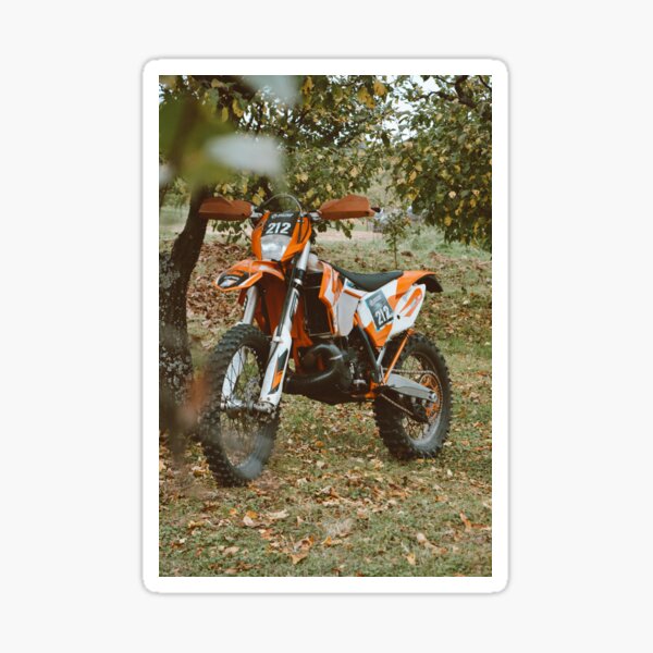 "Ktm motocross" Sticker for Sale by Hancilancie | Redbubble