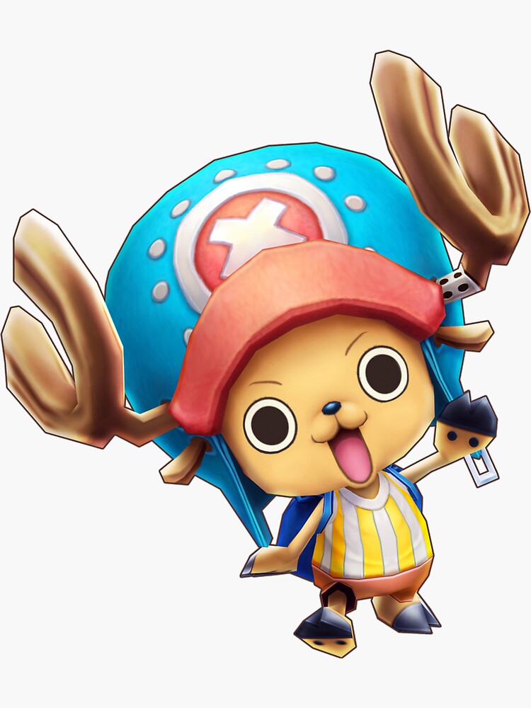 "Tony one piece" Sticker for Sale by Design-Busuk | Redbubble