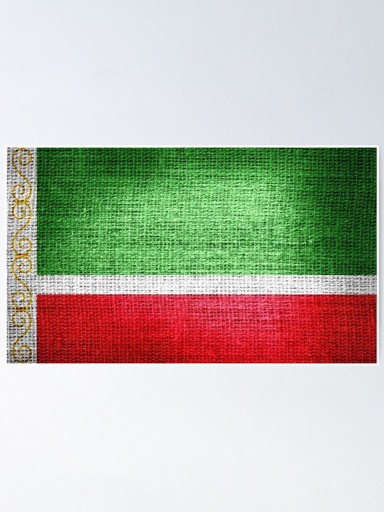 "Chechen Republic Flag" Poster by enhan | Redbubble