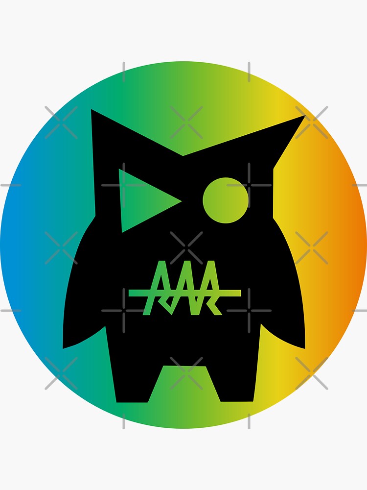 "Team RAR logo rainbow" Sticker for Sale by AlyonaBarno | Redbubble