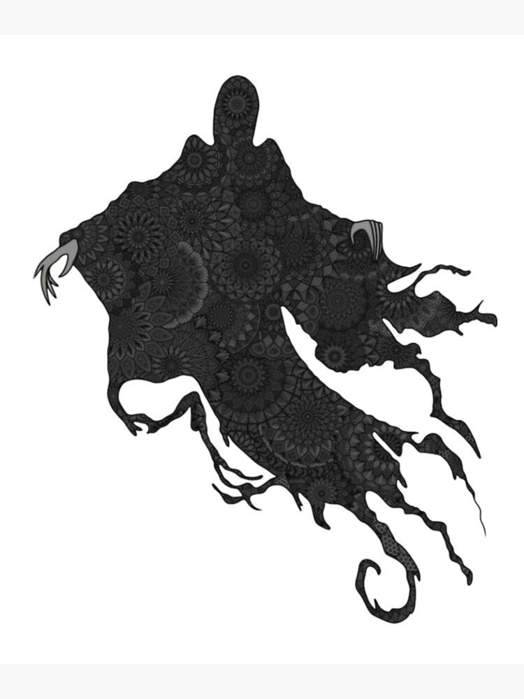 "A Floating Soul Wizard Silhouette " Poster for Sale by ArchilesQ ...