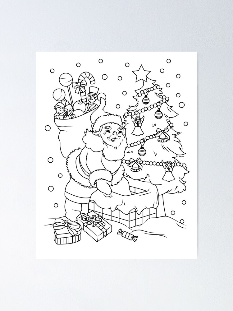 "Christmas elf Design, Cute ginger bread and elf" Poster for Sale by ...