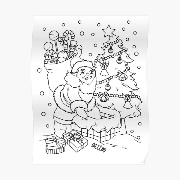 "Christmas elf Design, Cute ginger bread and elf" Poster for Sale by ...